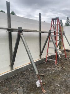 Building Our Home: The Basement - Homestead Honey